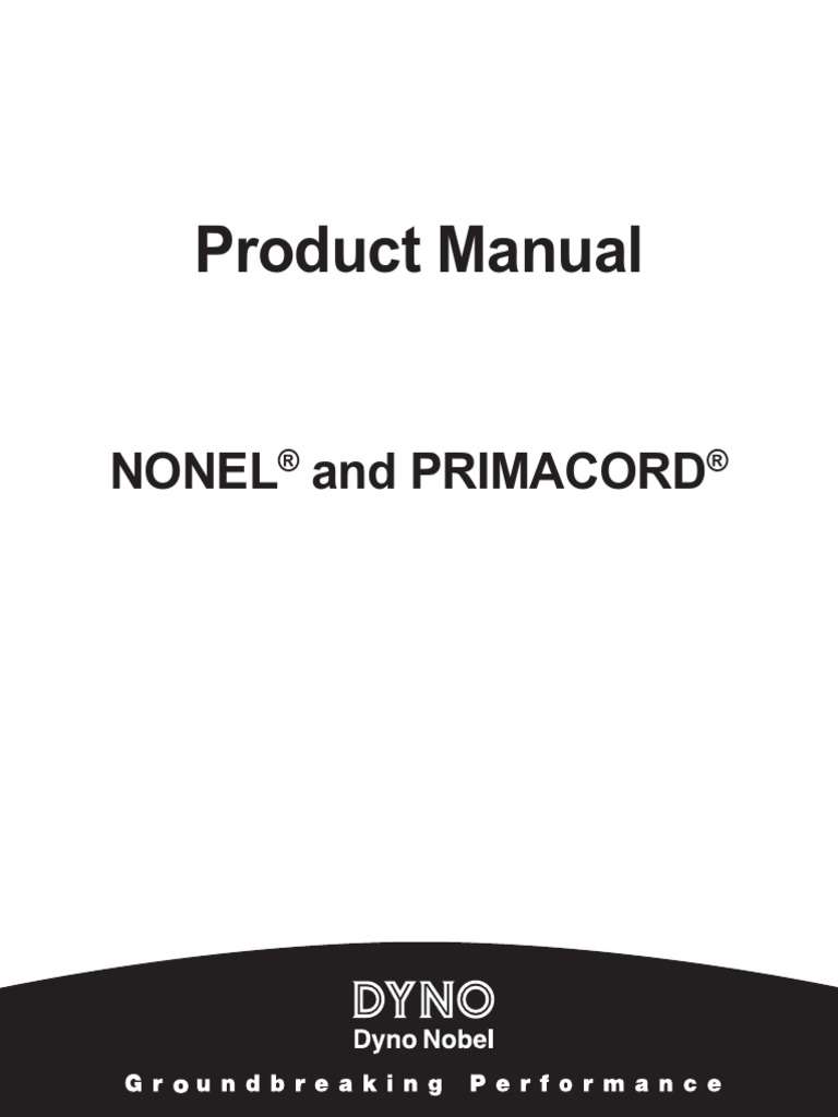 Nonel Primacord | PDF | Materials | Nature