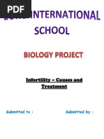 Biology Investigatory Project | PDF | Infertility | Assisted ...
