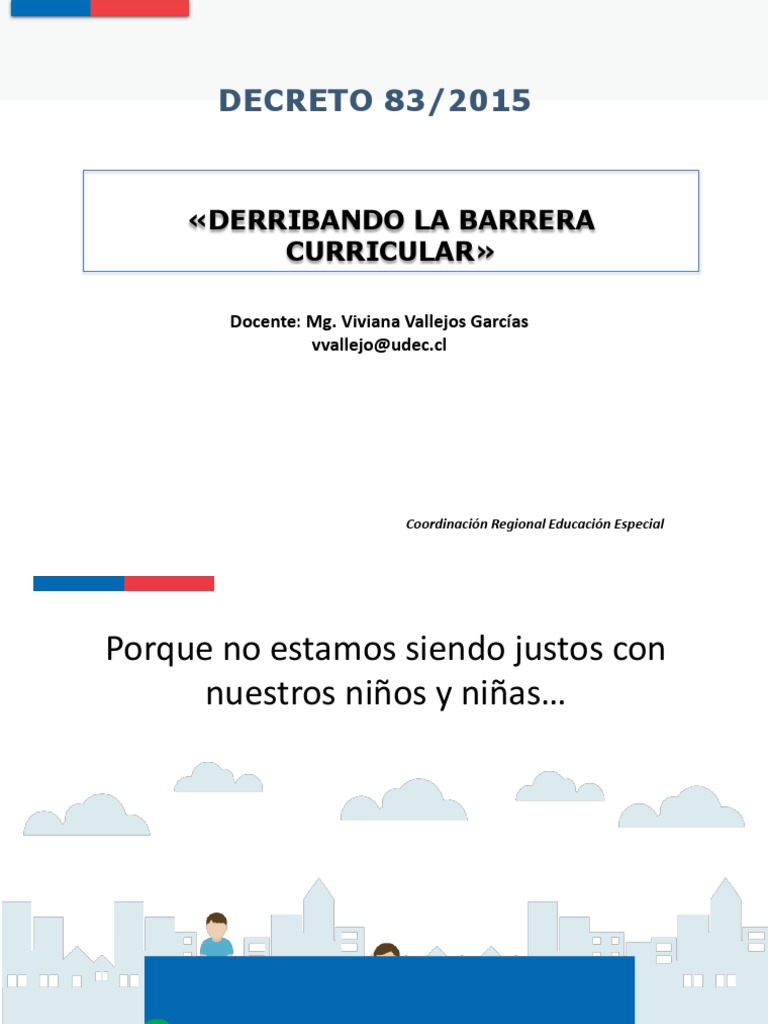 Decreto 83 PDF | PDF | Plan de estudios | Educación especial