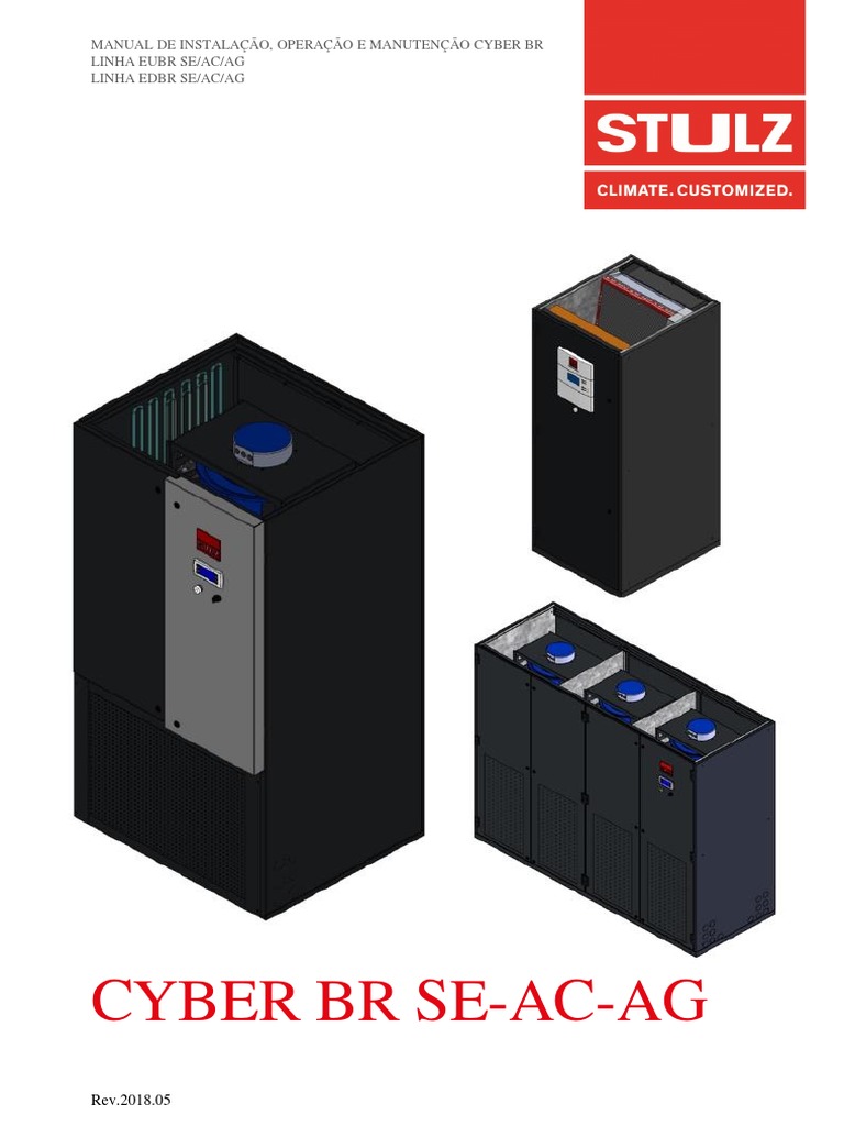 Manual Stulz ED/EUBR | Download grátis PDF | Ar condicionado | Umidade
