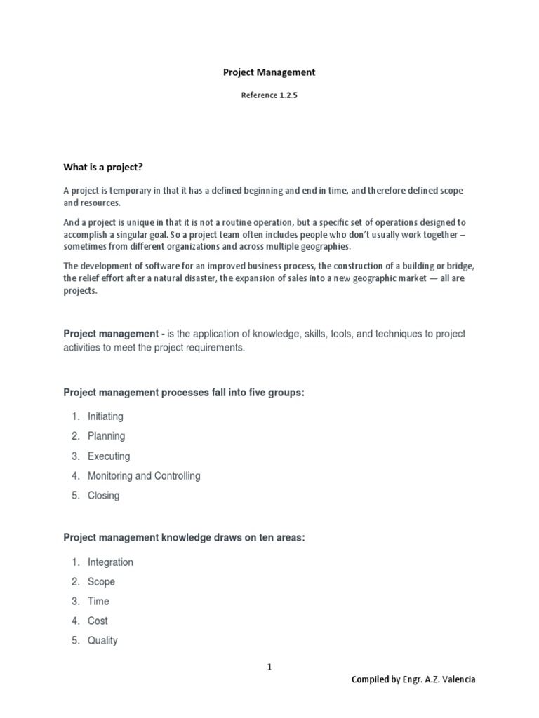 Project Management | Download Free PDF | Net Present Value | Project Management