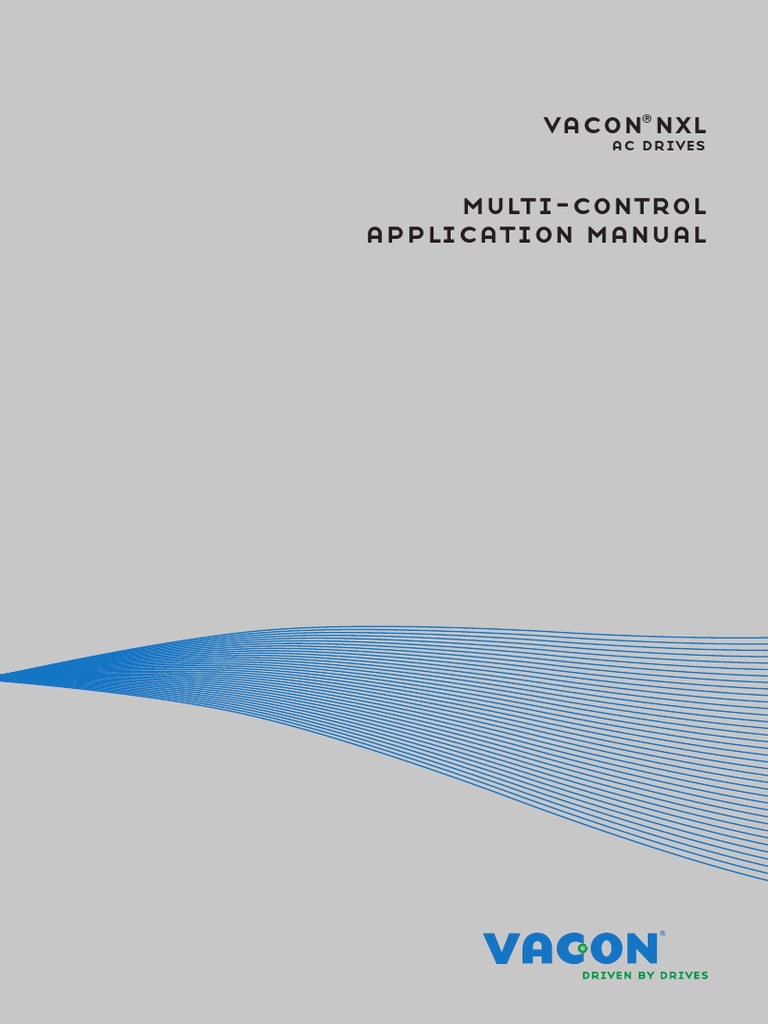 Vacon NXL Multicontrol Application Manual DPD01447A UK | PDF | Parameter (Computer Programming ...