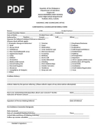Counseling Referral Form Template PDF | PDF