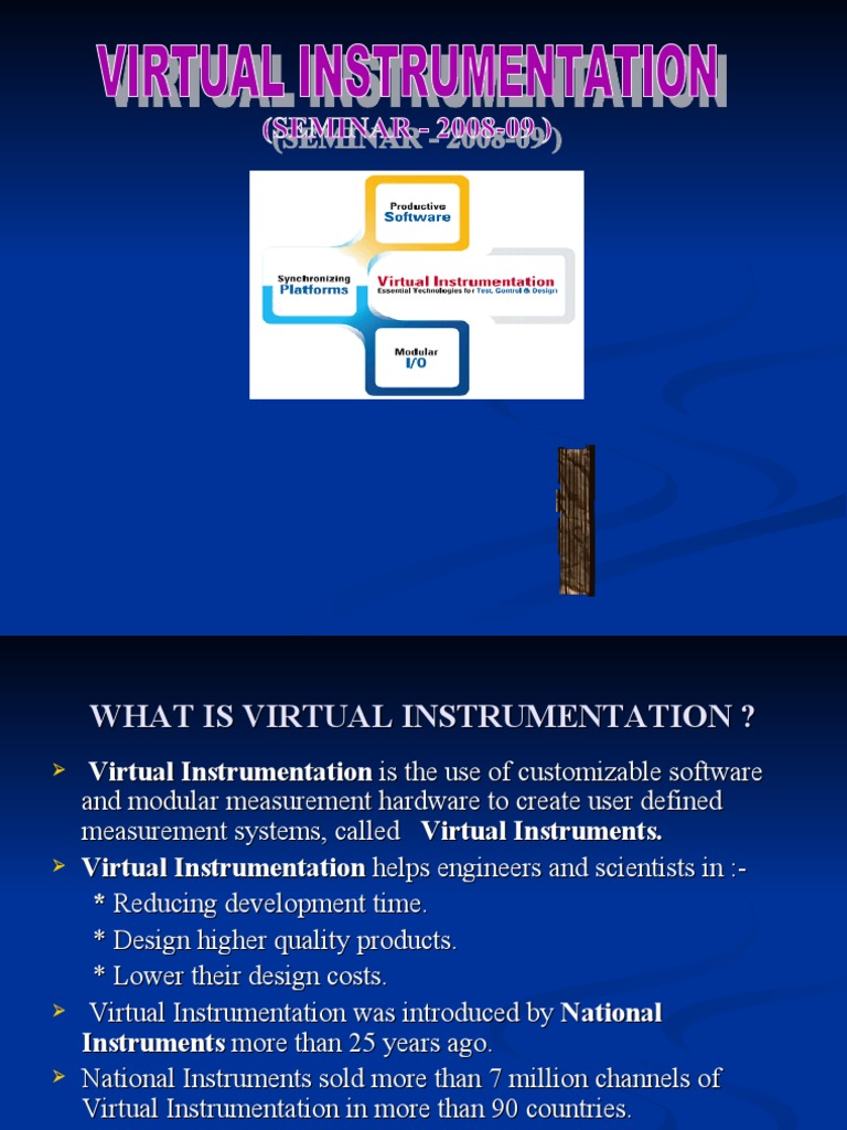 Understanding Virtual Instrumentation | PDF | Instrumentation ...