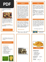 Triptico Queque Zanahoria | PDF | Cocina occidental | Comida regional y étnica