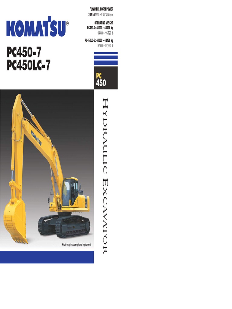 PC450 7 PDF | PDF | Motor Oil | Truck