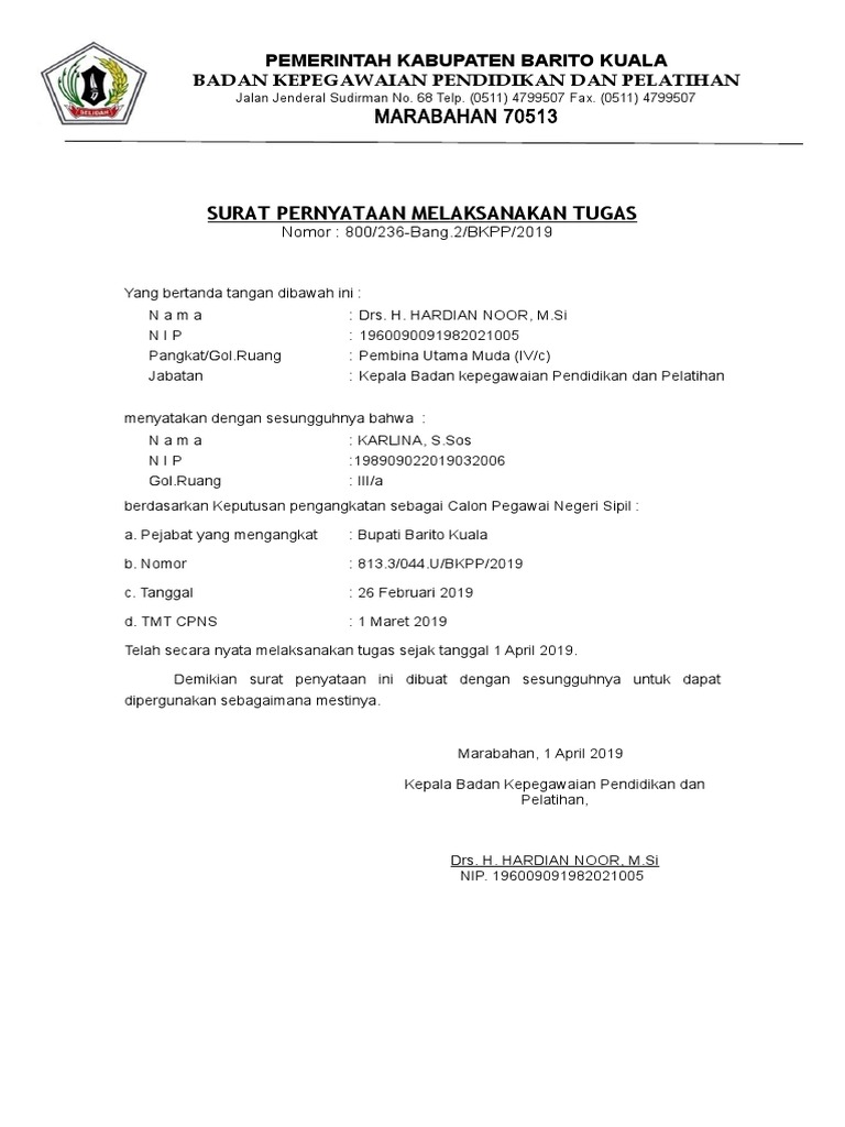 Contoh SPMT | PDF