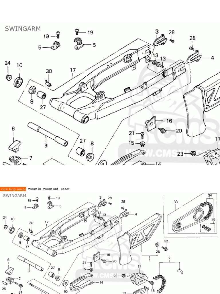Honda XR650L 1996 Chain Parts Guide | PDF | Games & Activities