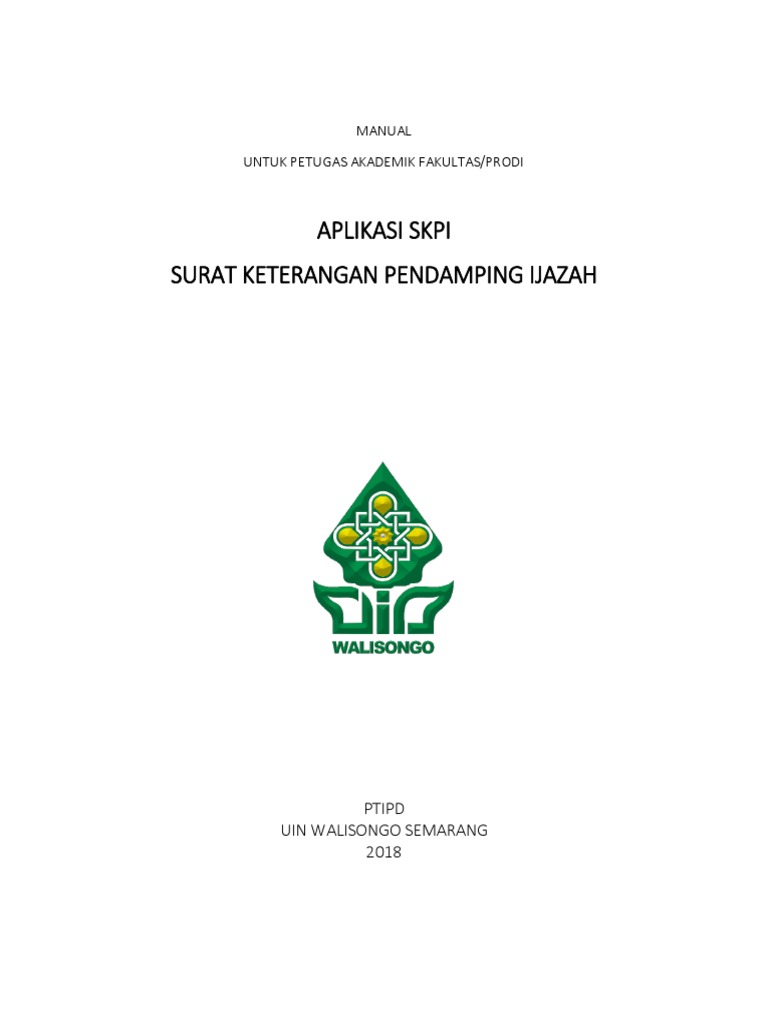Manual Panduan SKPI | PDF | Karier & Perkembangan | Bisnis