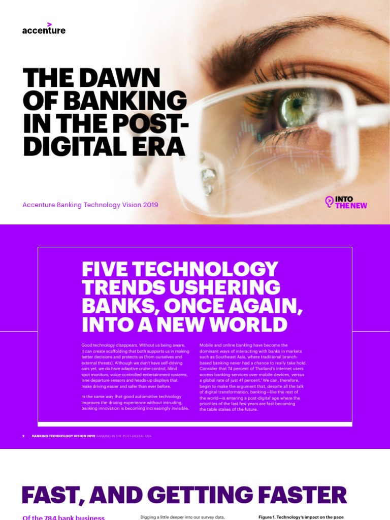 Accenture Banking Technology Vision 2019 | PDF | Computer Security ...