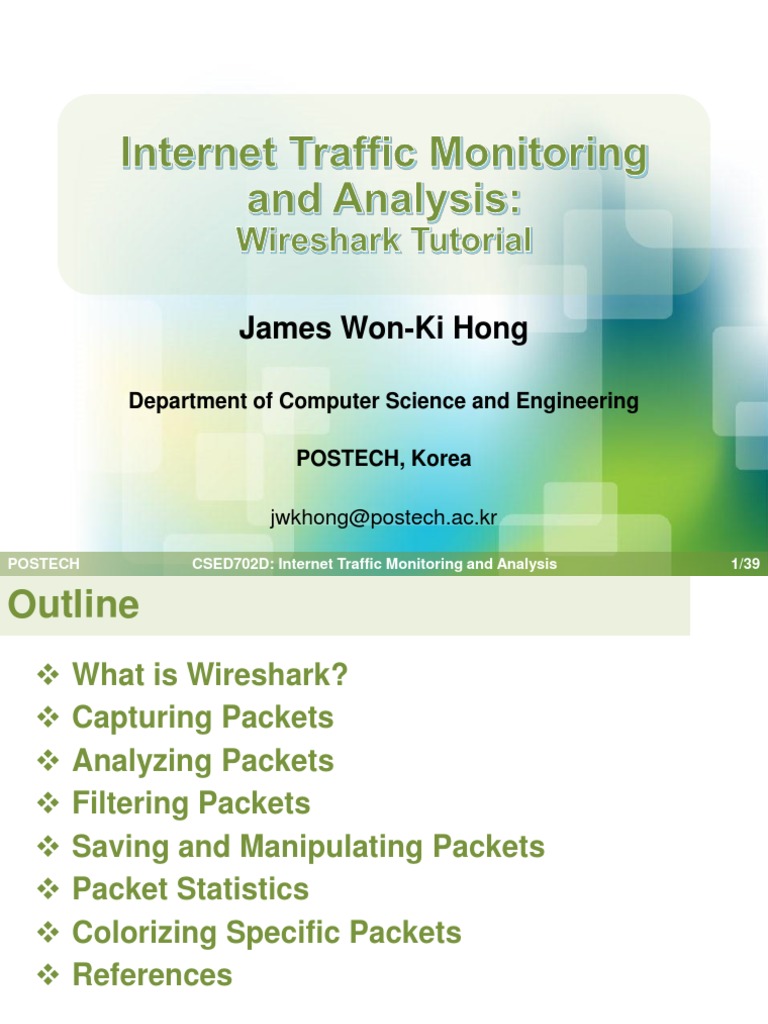 Wireshark Tutorial Materi | PDF | Transmission Control Protocol | Port ...