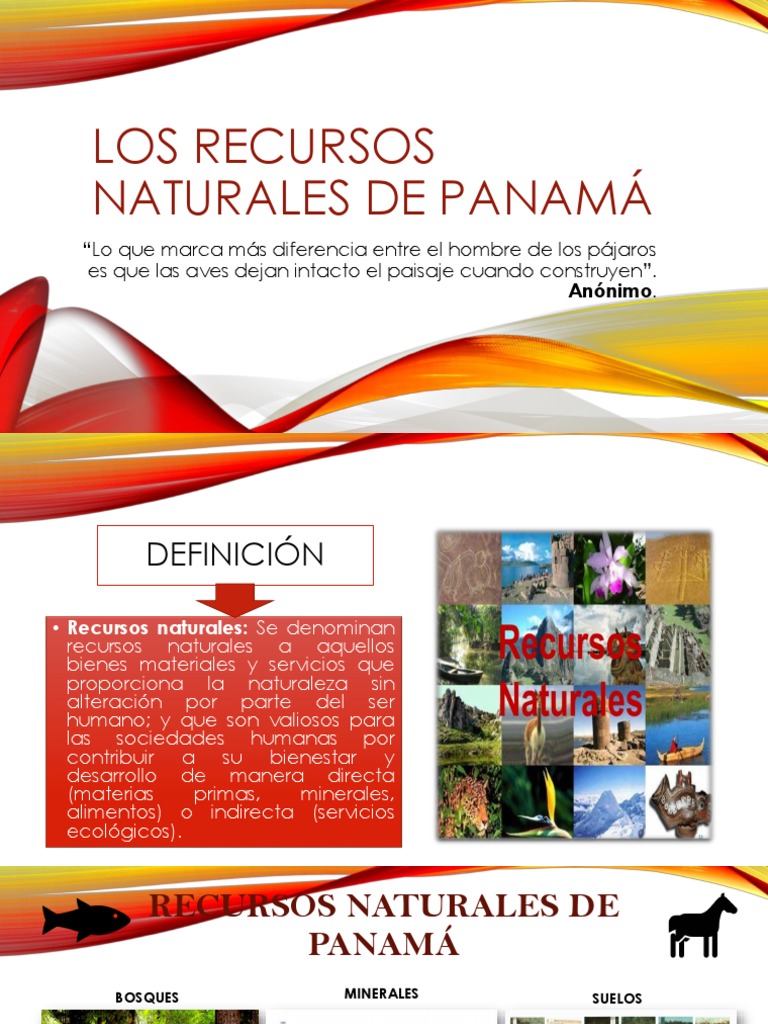 Los Recursos Naturales de Panamá | Descargar gratis PDF | Minería | Suelo