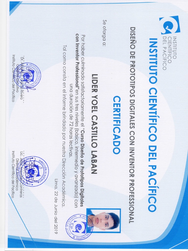 08.Certificado-Lider Yoel Castillo Laban (1090) | PDF