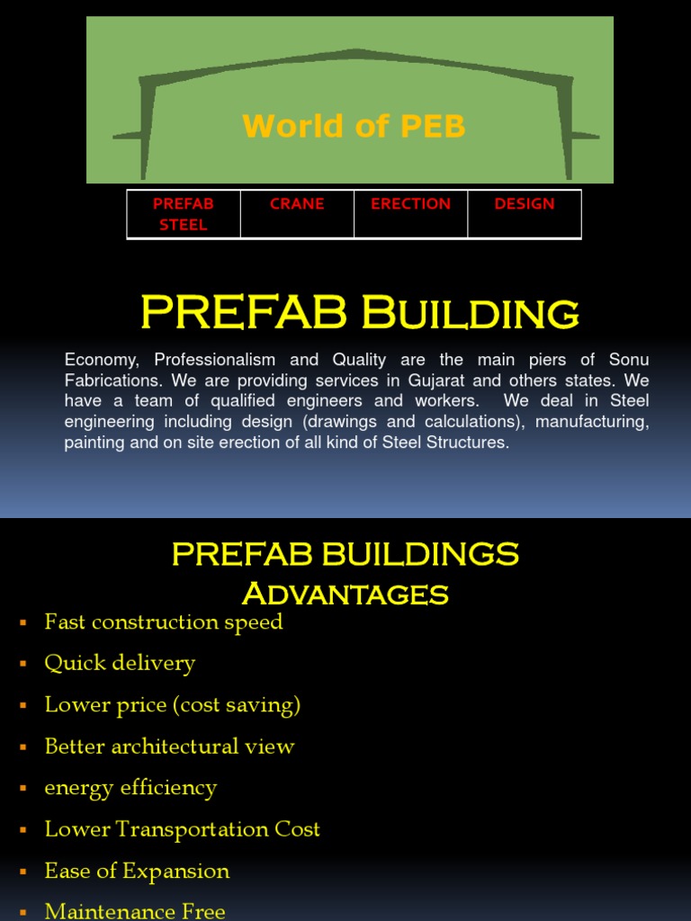 PEB Structures | PDF