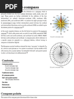 32 Cardinal Points of Compass | PDF | Compass | Equipment