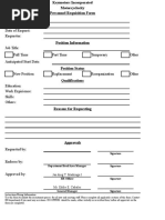 Clearance Form - Employee Turn-Over Checklist | PDF | Career & Growth