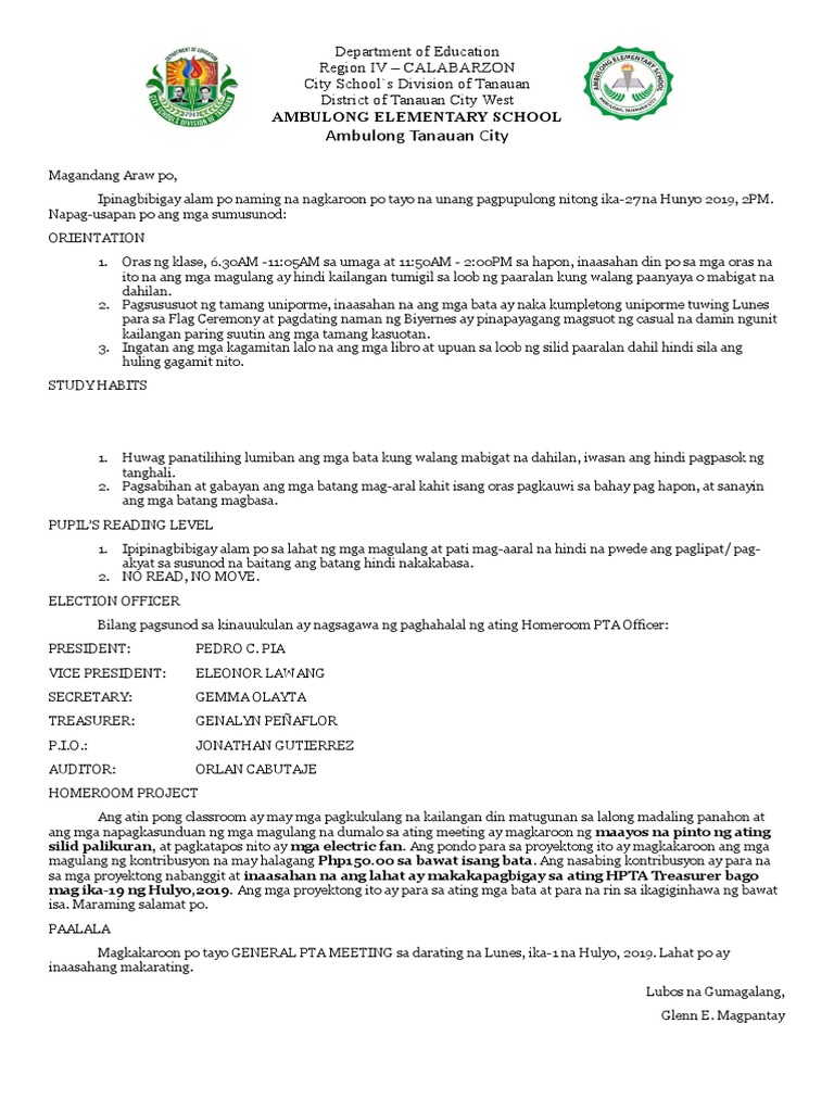 Hpta Narrative | PDF