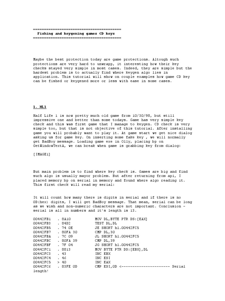 CD Games Keys Cracking | PDF | Software Engineering | Computer Architecture