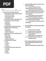 Mga Simbolo Sa Mapa - Worksheet | PDF