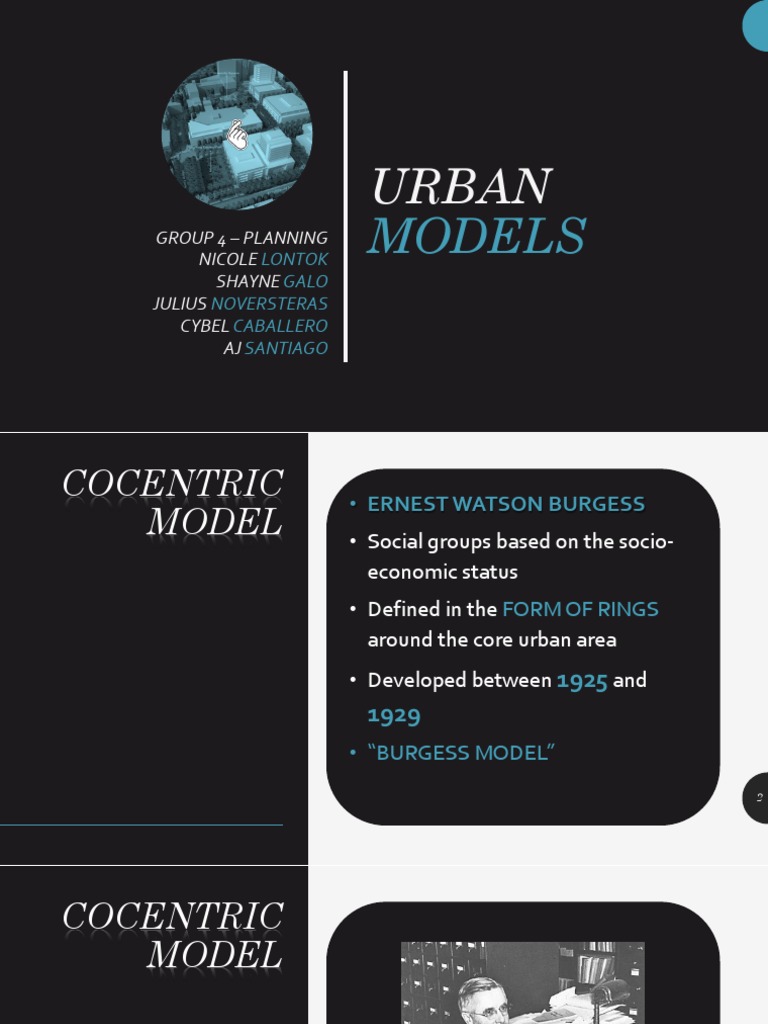 Urban Models | PDF | Suburb | Economies