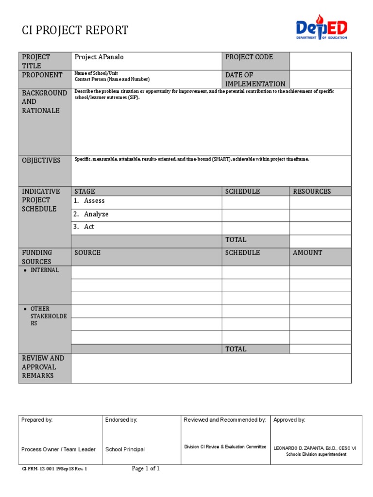 Ci Project Report: Internal | PDF