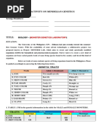 Mendelian Genetics PowerPoint | PDF | Dominance (Genetics) | Genotype