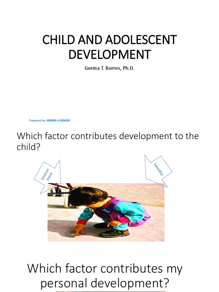 Child and Adolescent Dev. | PDF | Id | Thought