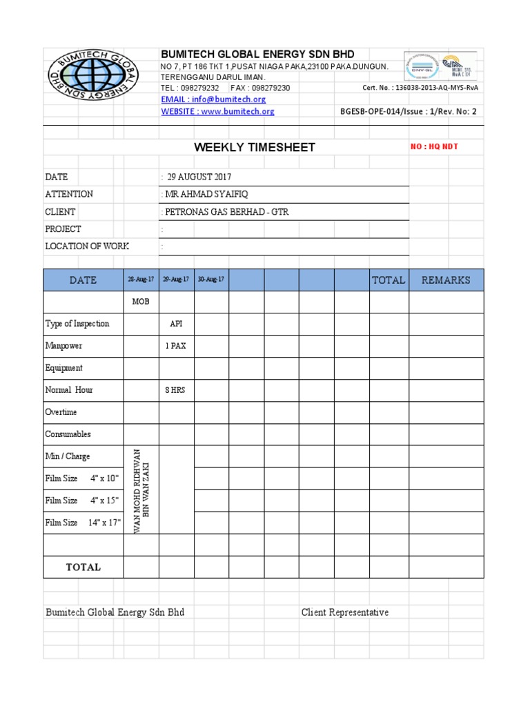 Timesheet Inspector - PGB GTR PDF | PDF