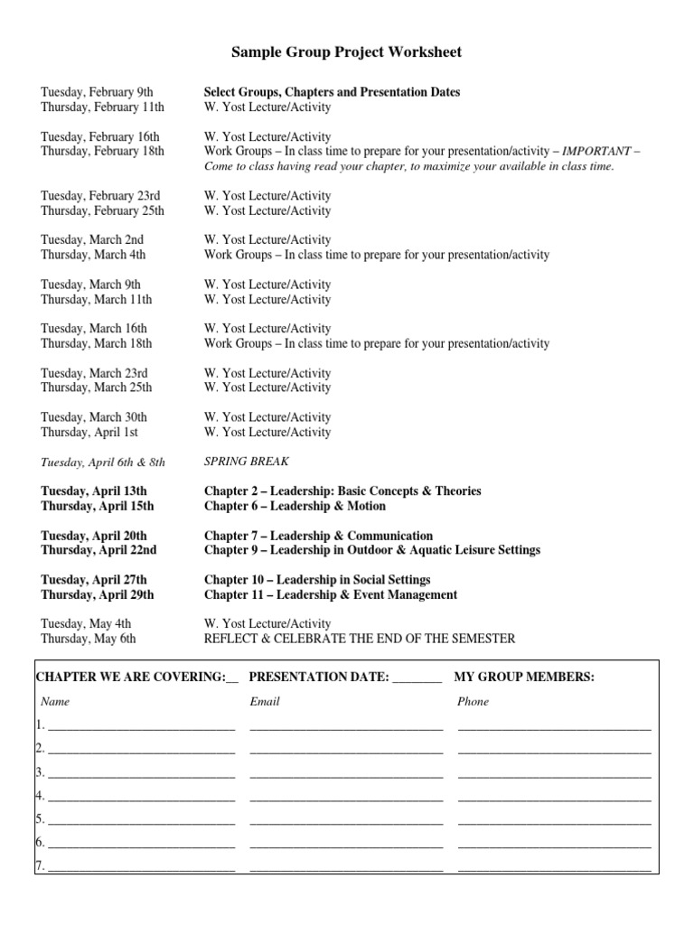 Group Project Worksheet | PDF | Military Operations | Warfare Of The ...