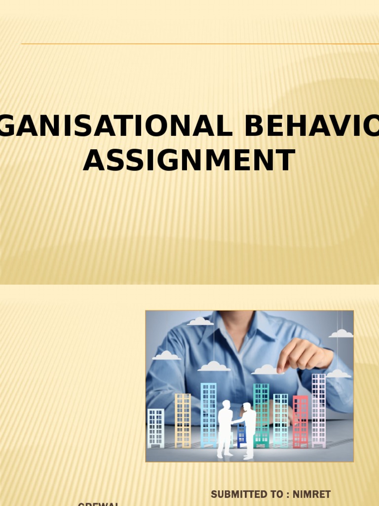Organisational Behaviour Assignment | PDF | Behaviorism | Thought