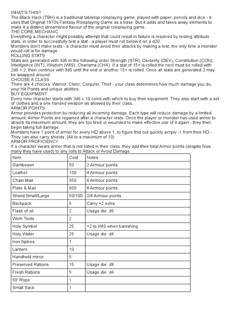 Tabletop RPG Guide for Gamers | PDF | Leisure