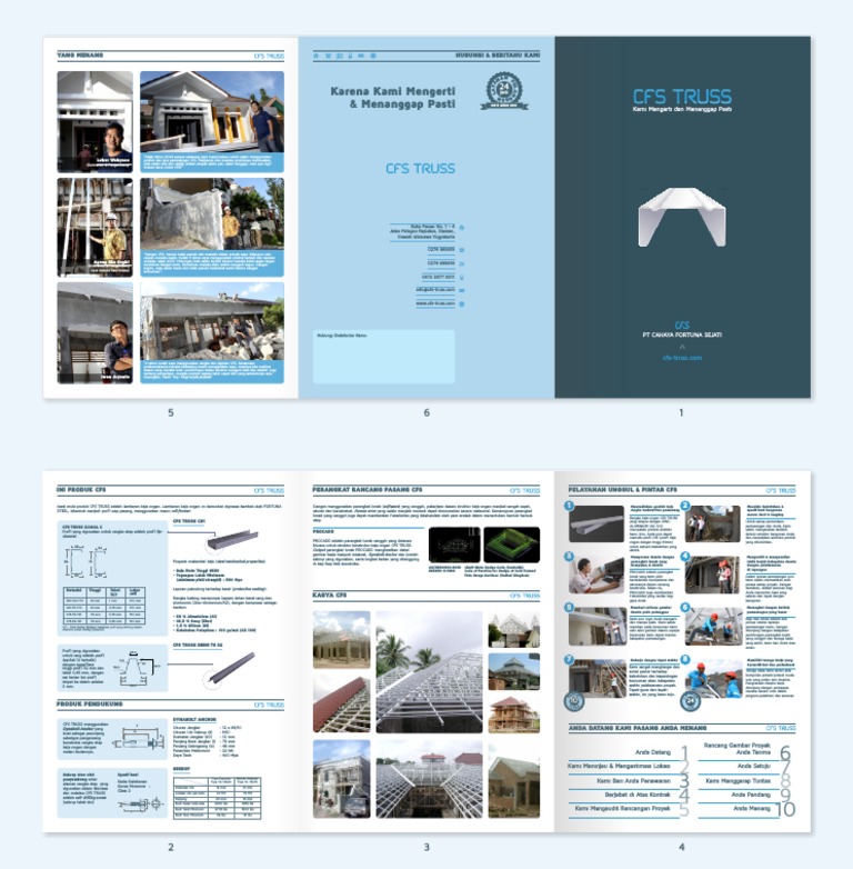 Brosur Cfs Truss | PDF
