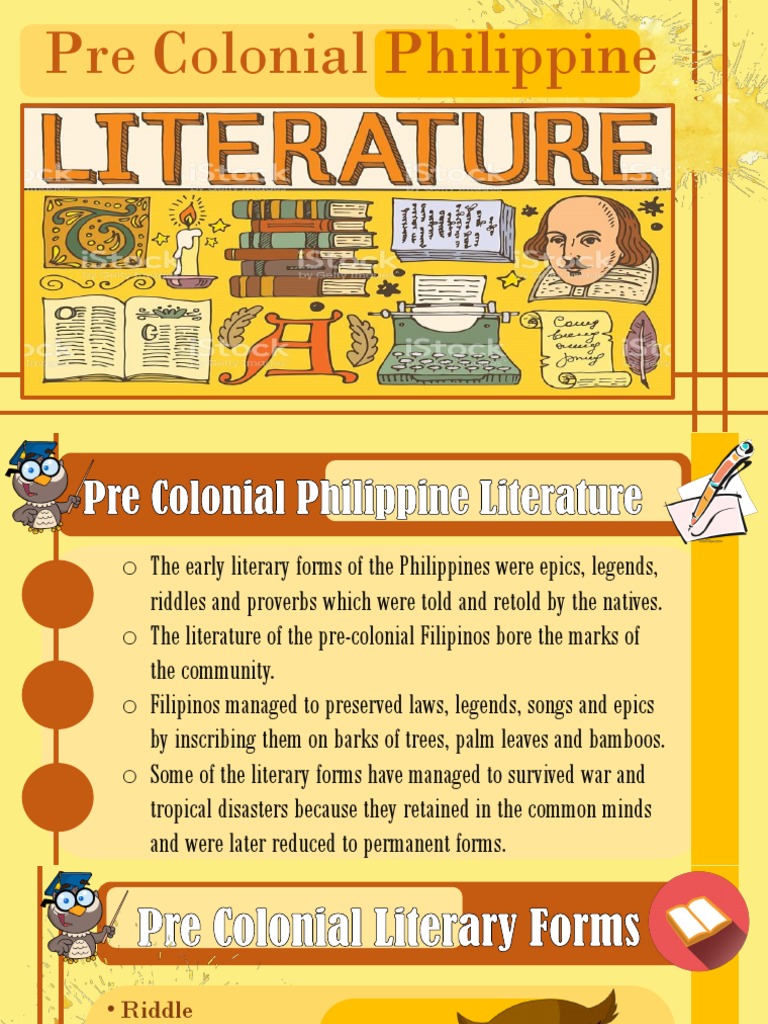 Pre-Colonial Philippine Literary Forms | PDF | Riddle | Philippines