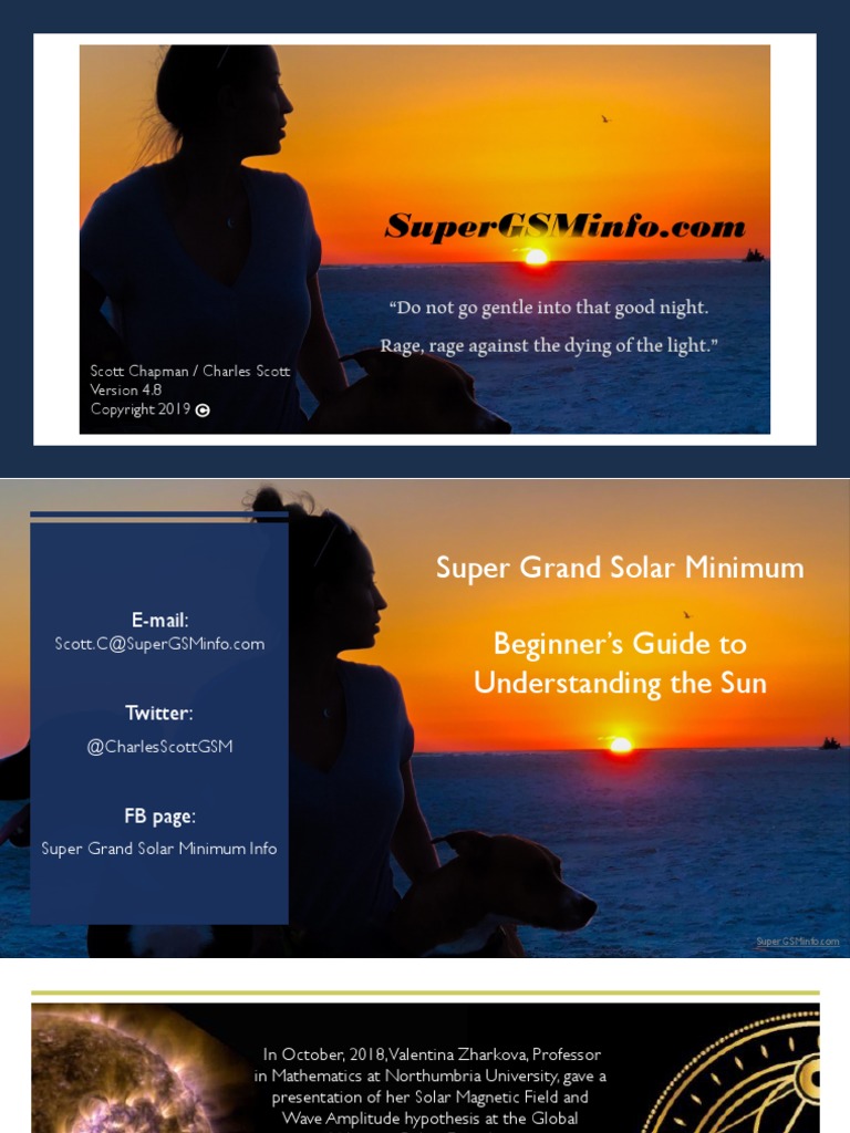 Super Grand Solar Minimum - Beginner's Guide To Understanding The Sun ...