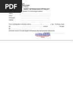 Surat Sakit Klinik Anggrek | PDF