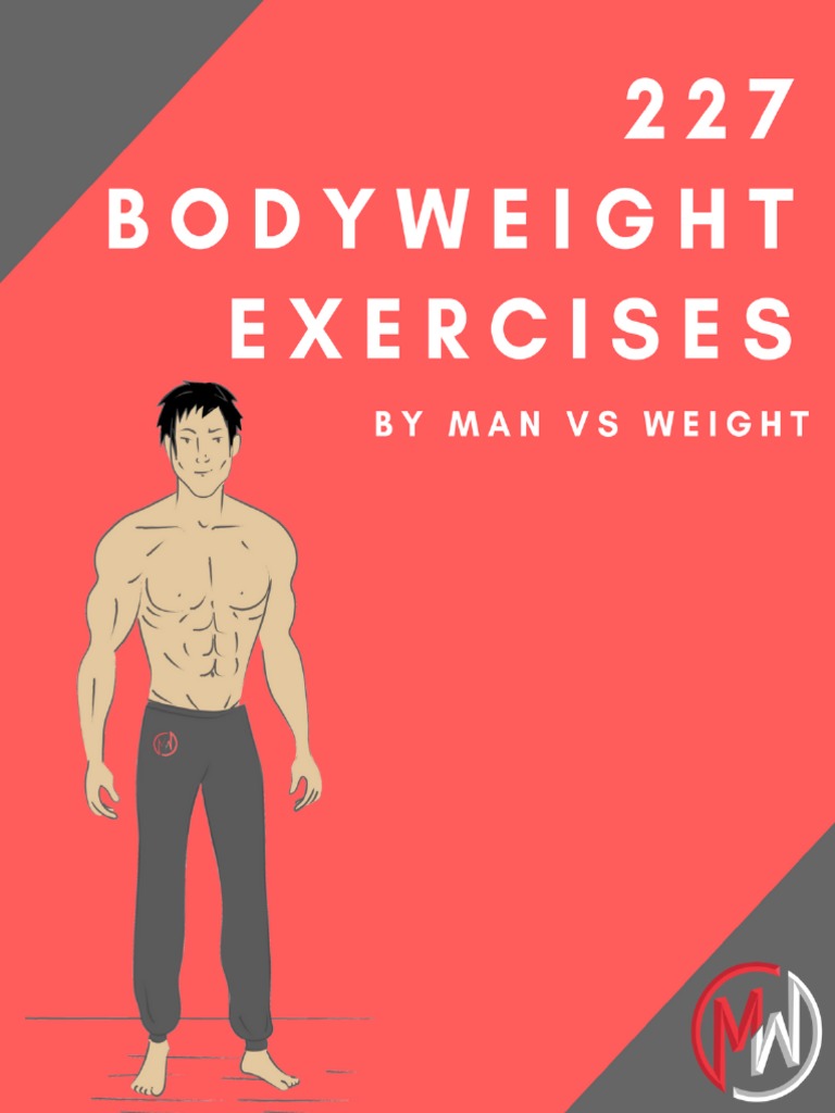 227 Bodyweight Exercises PDF | Download Free PDF | Human Anatomy ...