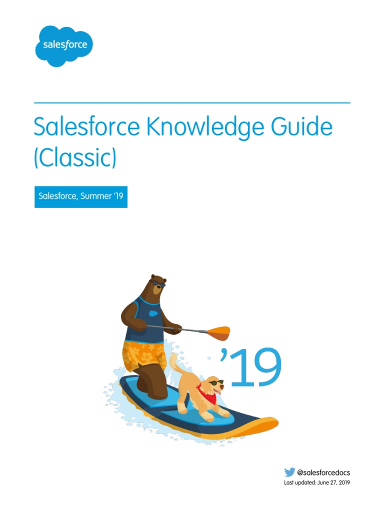 Salesforce Knowledge Implementation Guide | PDF | Salesforce.Com ...