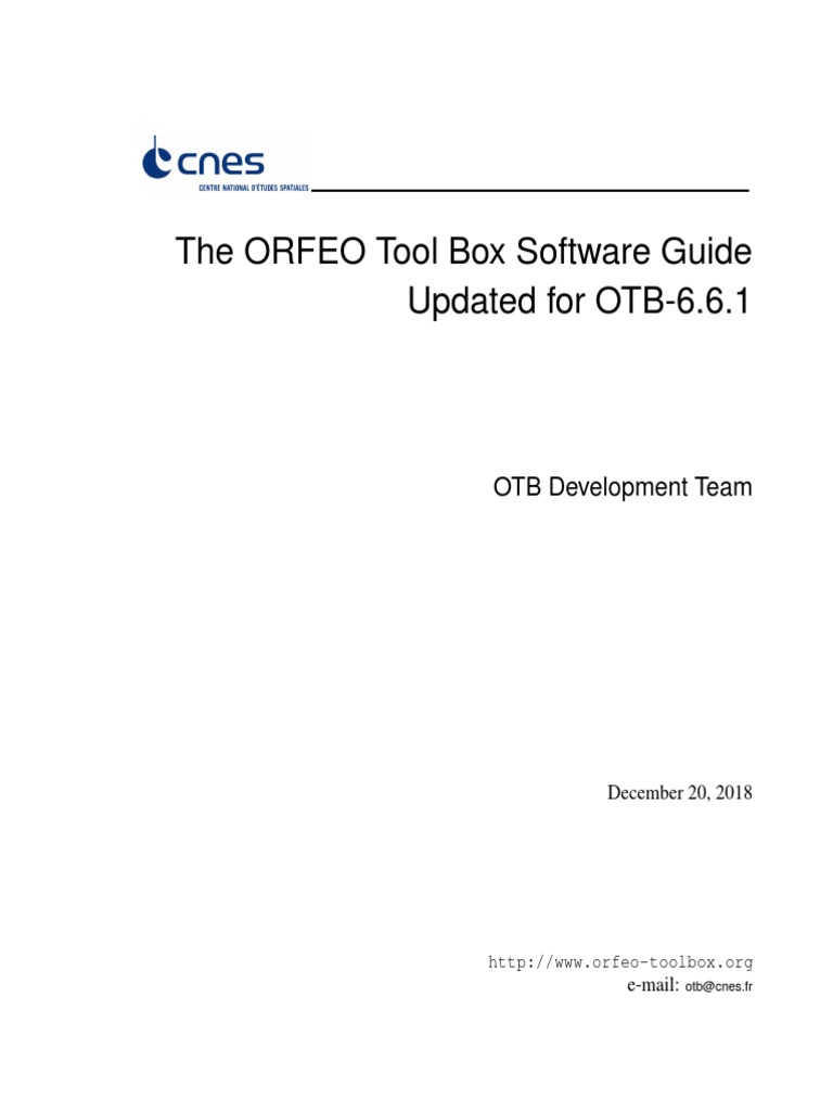 Otb Software Guide | PDF | Artificial Intelligence | Intelligence (AI ...