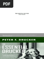 Drucker's Management Principles Explained | PDF | Goal | Federalism