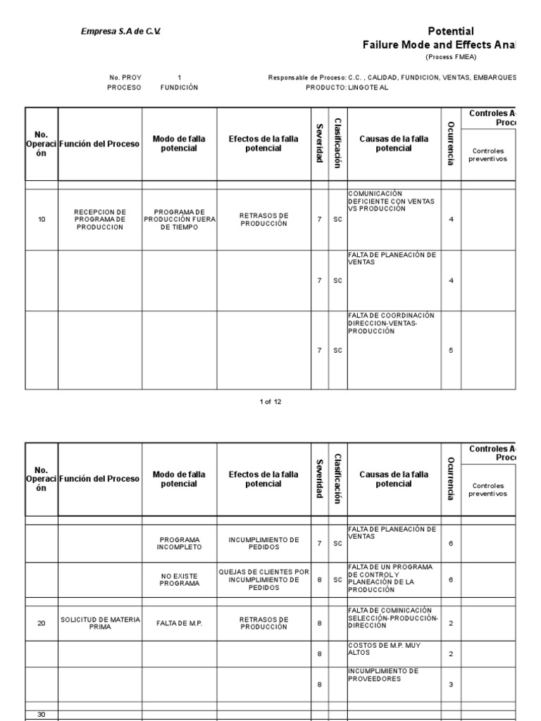 Amef - Ejemplo | PDF