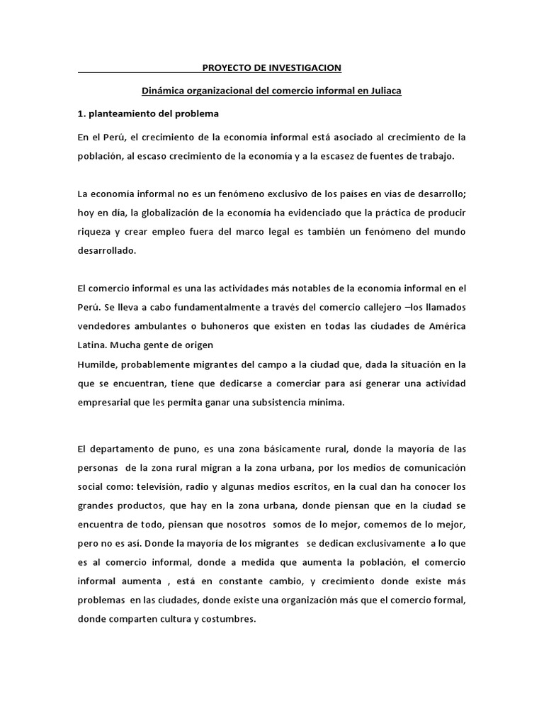 Economia de Juliaca | PDF | Comercio | Monopolio
