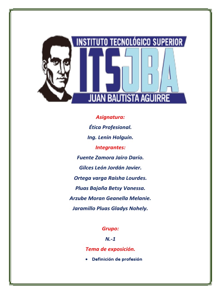 Definición de Profesión | PDF | Sociedad | Institución