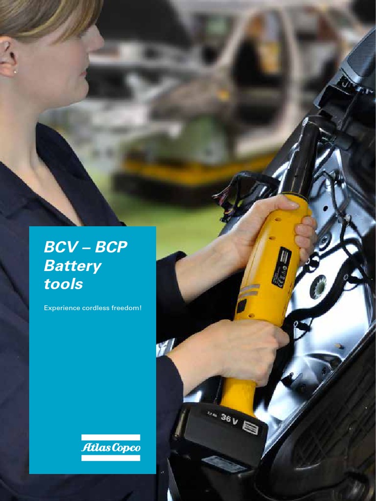 1883 01 BVC - BCP Battery Tools Atlas Copco | PDF | Battery Charger ...