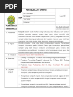 Sop Pengelolaan Sampah | PDF