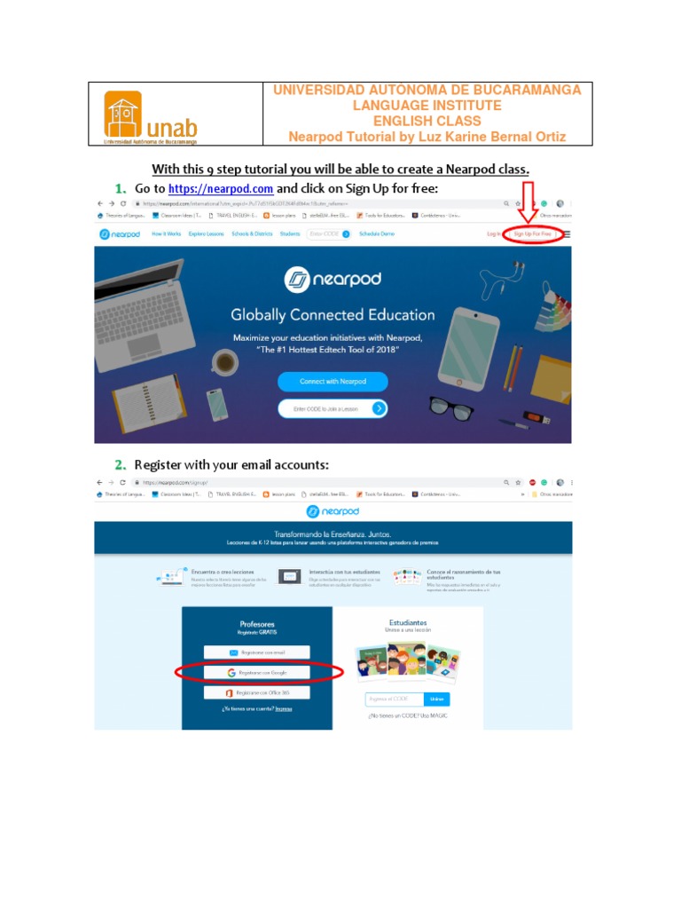 Nearpod Tutorial | PDF