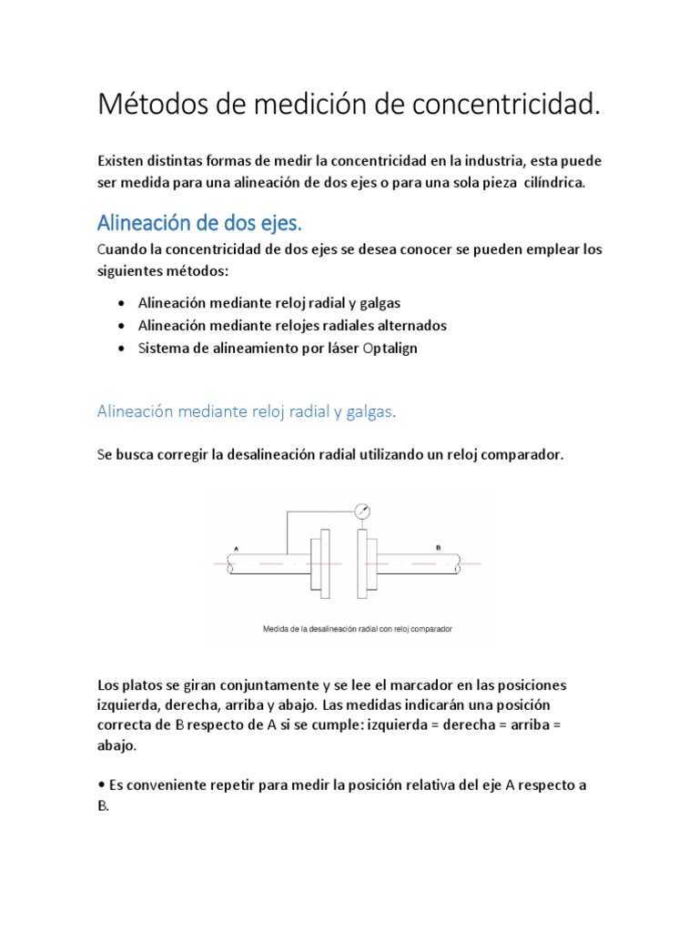 Métodos de Medición de Concentricidad | PDF | Medición | Algoritmos