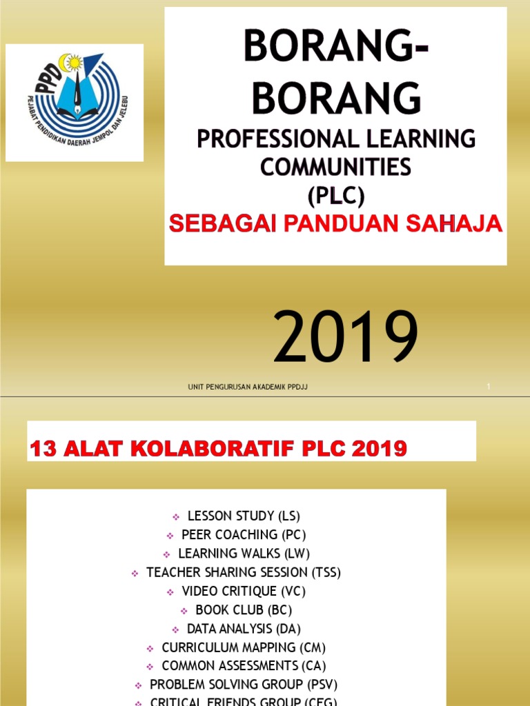Borang PLC | PDF
