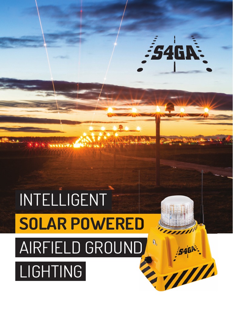 Intelligent Solar-Powered Airfield Ground Lighting System Provides ...