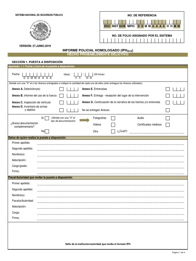 Iph 2019 PDF | Queja | Justicia