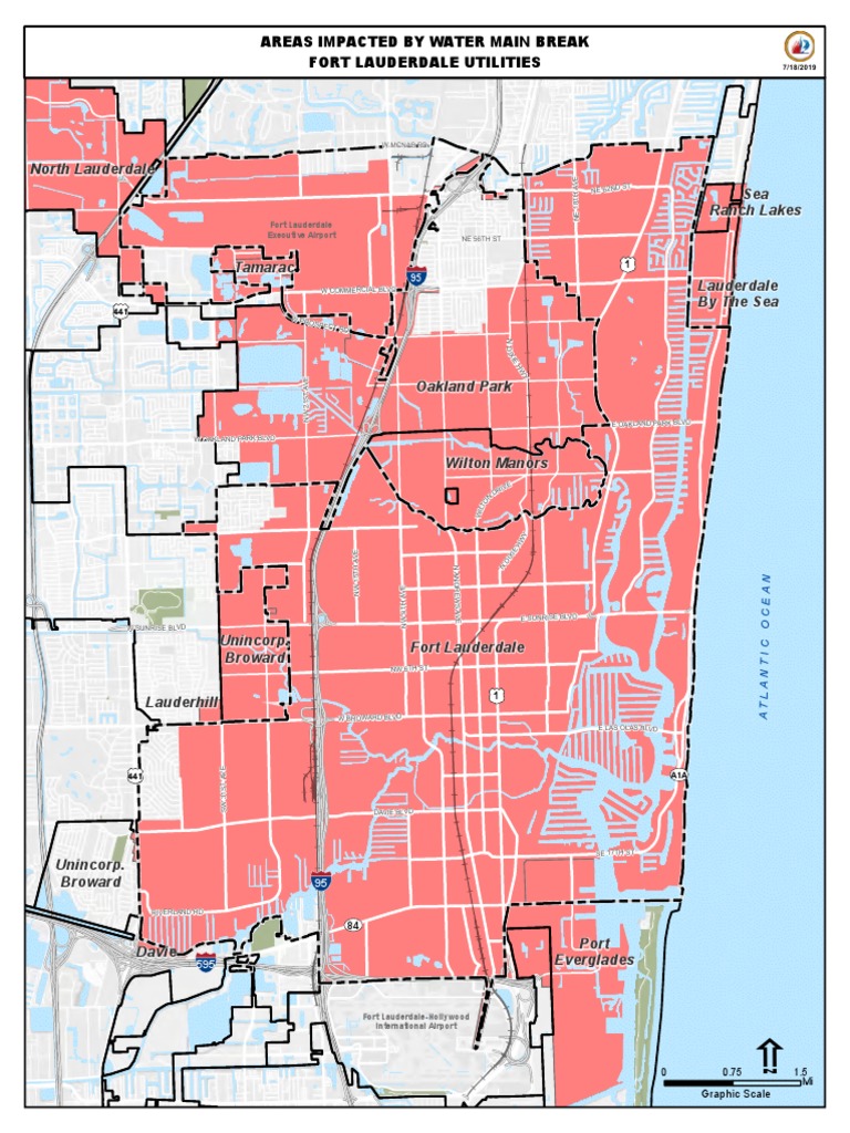 Broward Water Crisis: Map | PDF